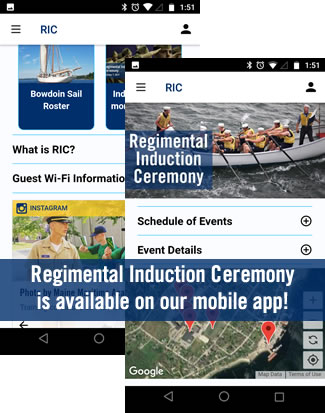 Regimental Induction Ceremony - Student Life - Maine Maritime Academy