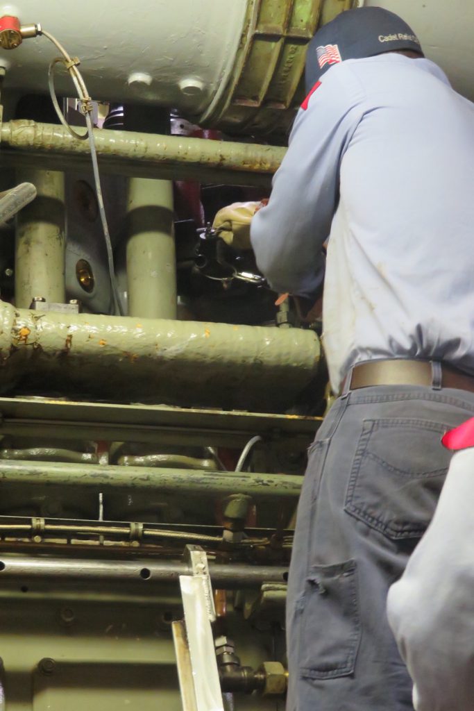 firing pressures of the main engine - TSSOM Training Cruise Blog ...